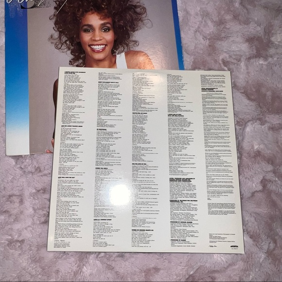 Media | Whitney Houston Vinyl Record Whitney Vintage 8s Music Lp | Poshmark